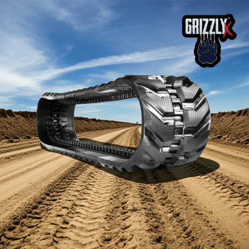 Best 300x52.5 Mini Excavator Tracks | Grizzly Tracks™ by Madison Equipment