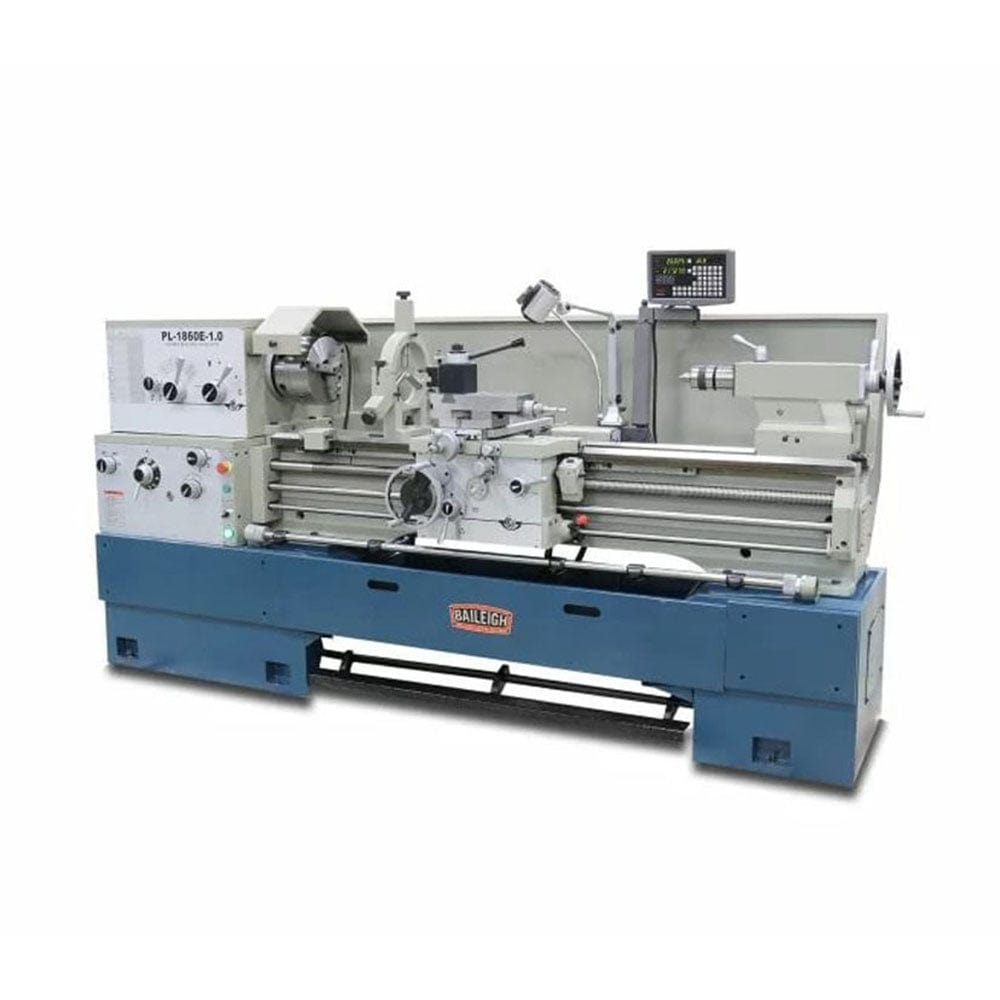 Baileigh Industrial 220V 3 Phase 18" Swing 60" Length Metal Lathe - Pl