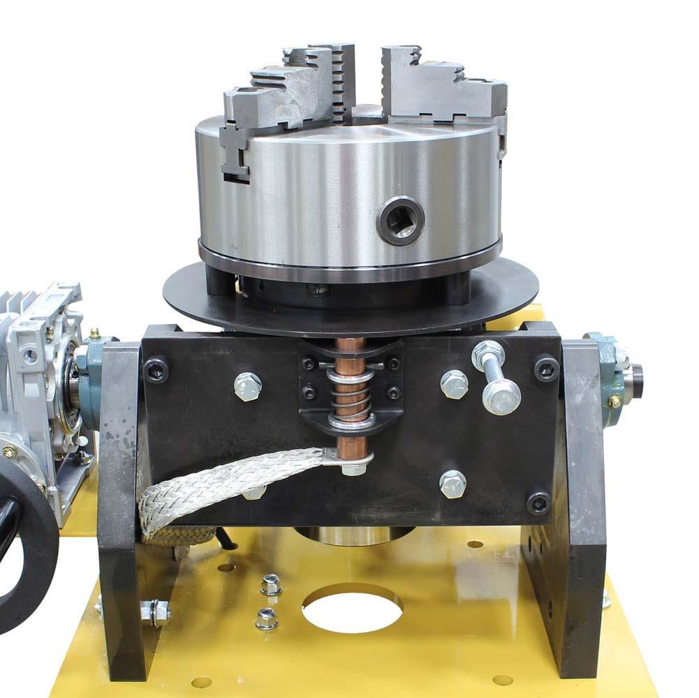 Baileigh Industrial Benchtop Welding Positioner 8" 3-jaw Chuck with 2-