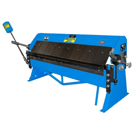 Mittler Ultimate 4' x 16 Gauge Box and Pan Brake w/ Radius Fingers