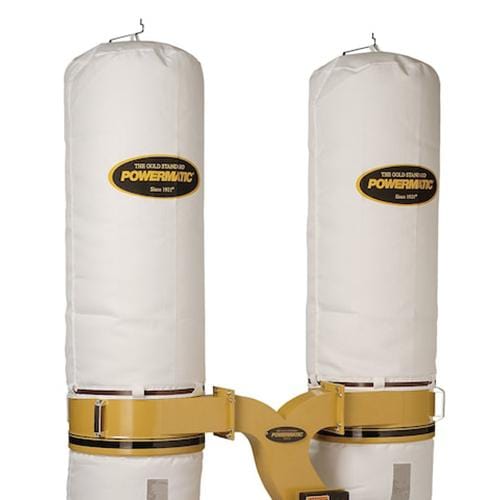 Powermatic PM1900TX-BK3 Dust Collector 3HP 3PH 230/460V 30-Micron Bag