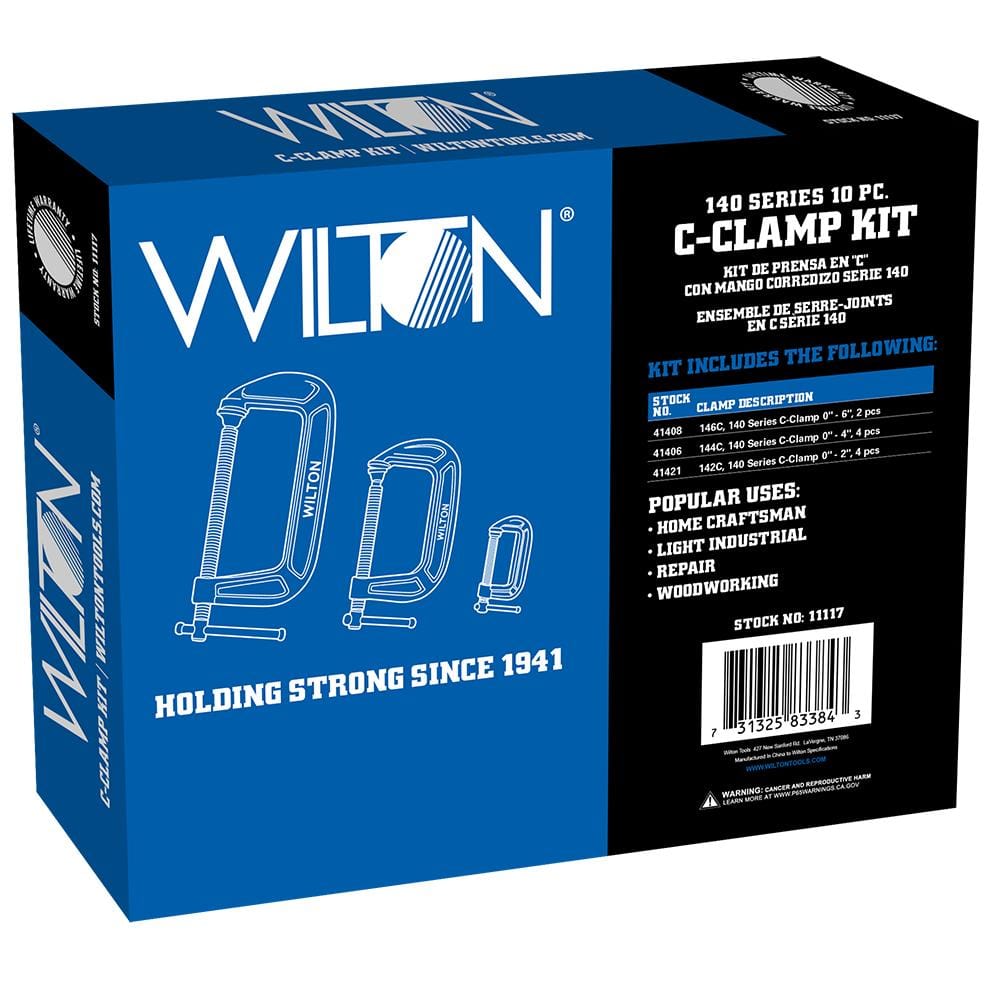 10-pc 140 Series C-Clamp Kit