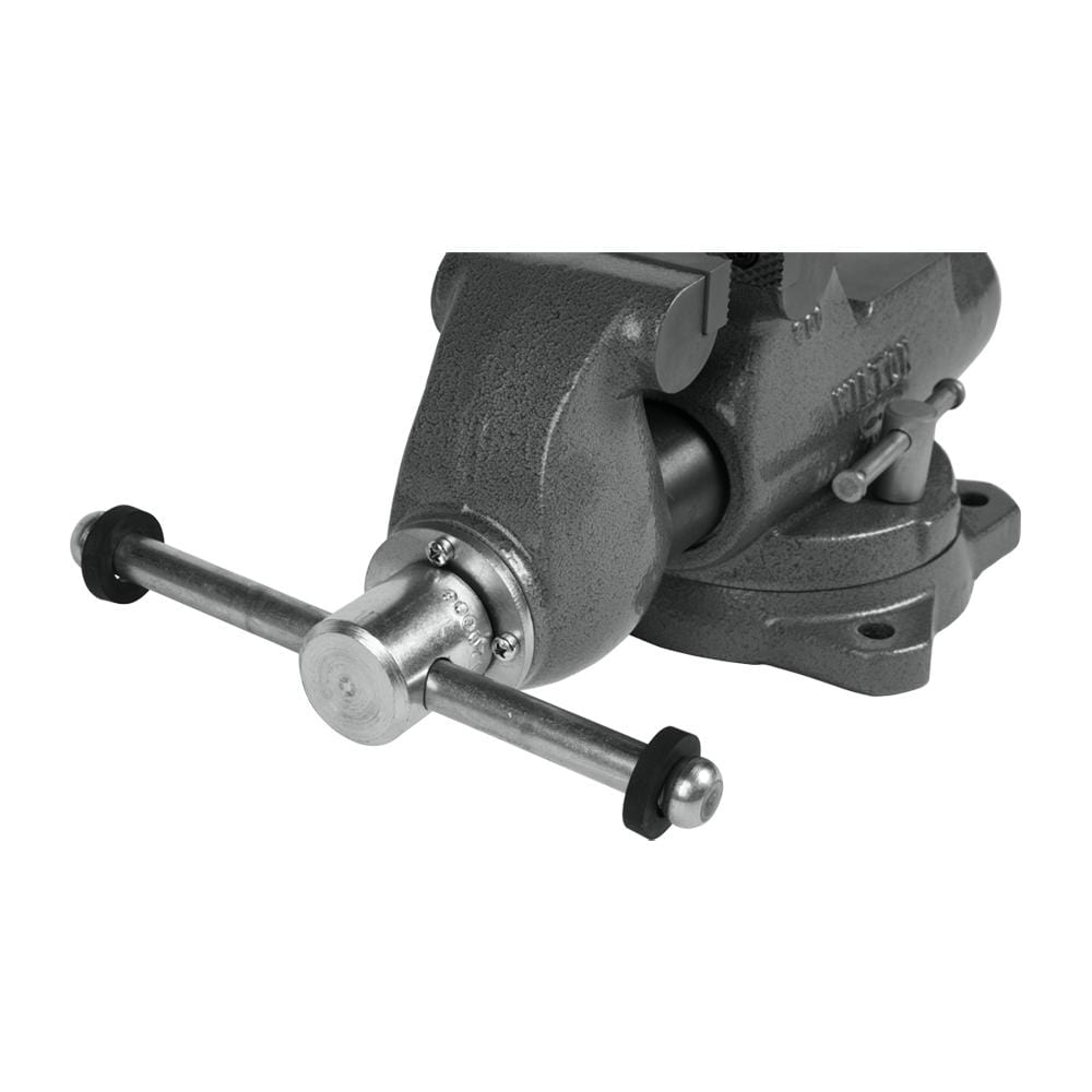 300S Machinist Jaw Round Channel Vise with Swivel Base