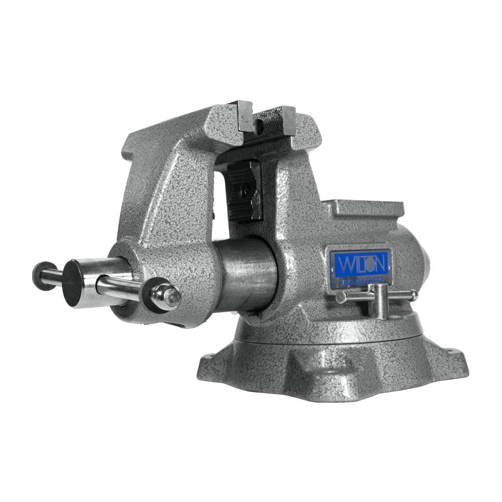 845M, Mechanics Pro Jaw Width Round Channel Vise with Swivel Base